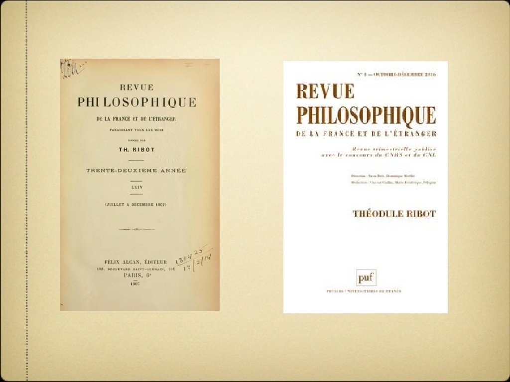 Comprender la atencin Th Ribot y C S