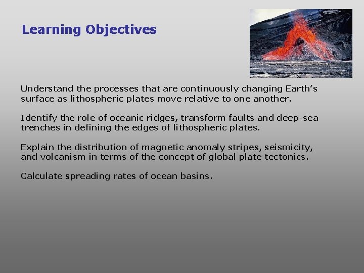 Plate Tectonics Horizontal Movement of Earths Lithosphere Chapter