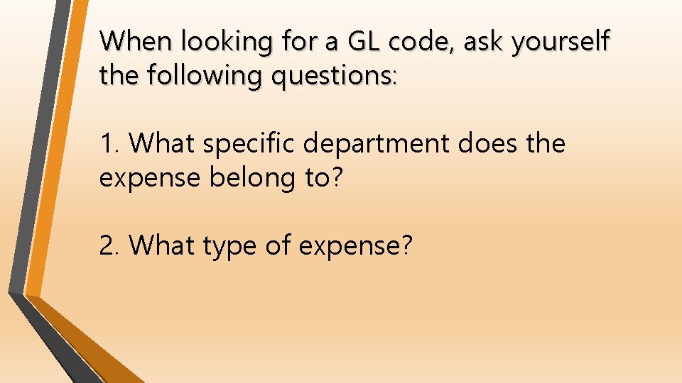 Accounts Payable Section 1 Chart of Accounts Chart