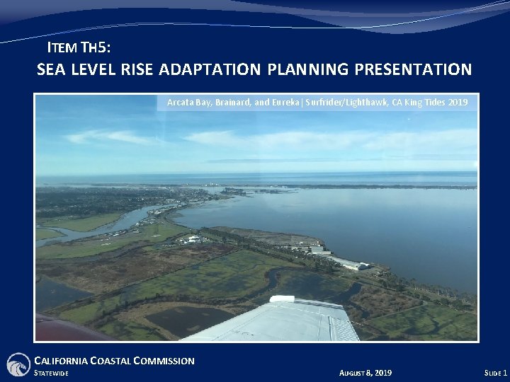 ITEM TH 5 SEA LEVEL RISE ADAPTATION PLANNING