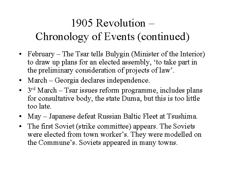 Nicholas II Part 2 Origins of 1905 revolution