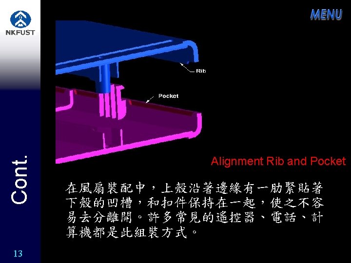 Common Features 1 Introduction 2 Ribs 3 Snaps