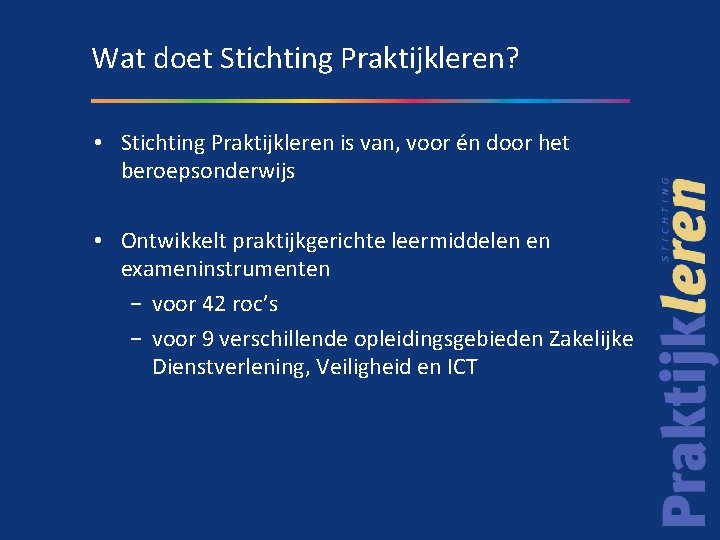 Samen werken aan een betere aansluiting vmbo mbo