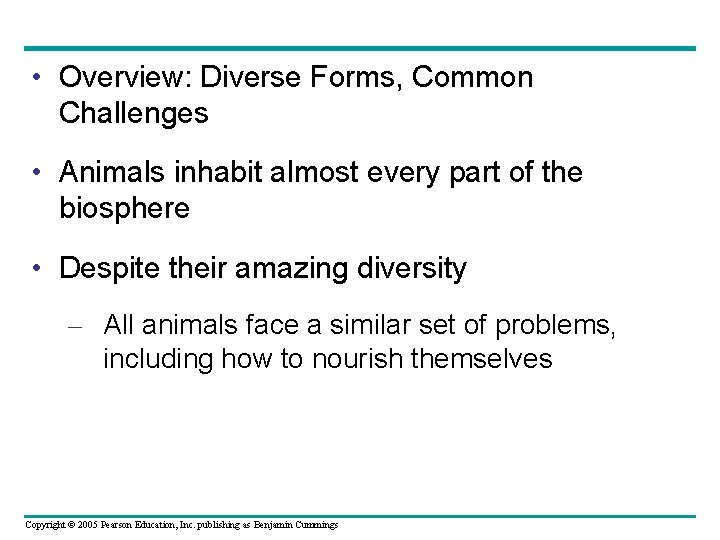 Chapter 40 Basic Principles of Animal Form and