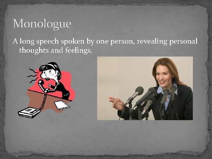 Monologue Vocabulary Characterization Developing and portraying a ...