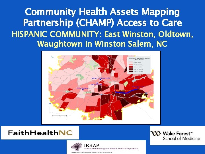 Community Health Assets Mapping Partnership CHAMP Access to