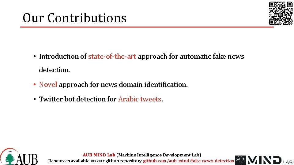 State of the Art Models for Fake News