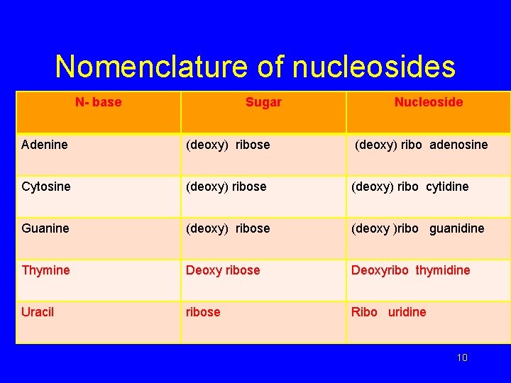 Biochemistry of nucleotides Nucleic Acids By Dr Howeida