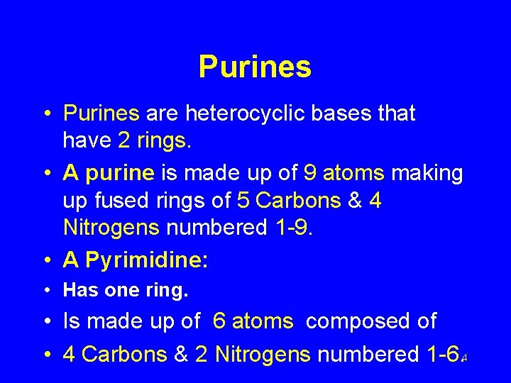 Biochemistry of nucleotides Nucleic Acids By Dr Howeida