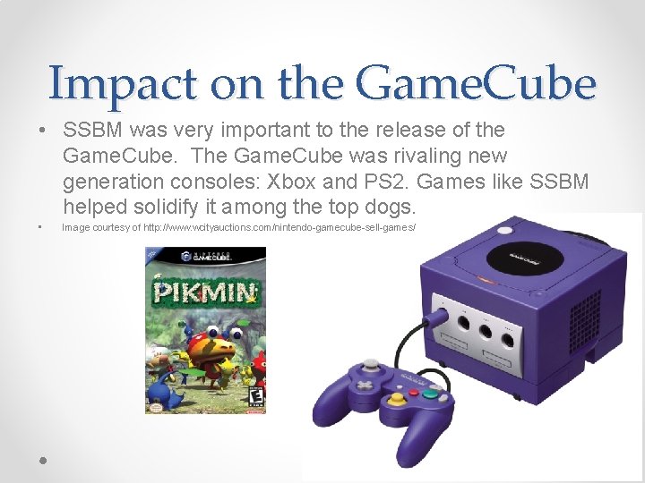 Super Smash Bros Melee A Presentation For the