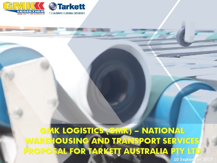 GMK LOGISTICS GMK NATIONAL WAREHOUSING AND TRANSPORT SERVICES