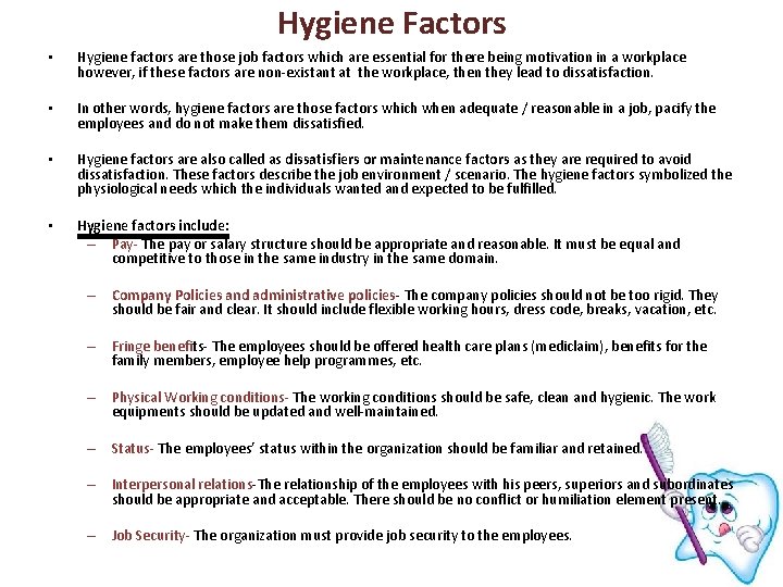 HERZBERG Human Relations Theory Two Factor 1959 Frederick