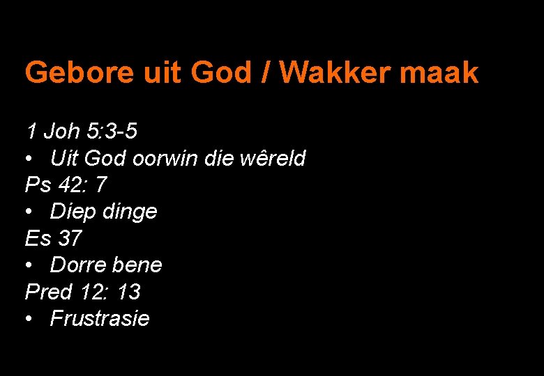 Gesalfde Rus Theo Potgieter 24 Februarie 2013 Jou