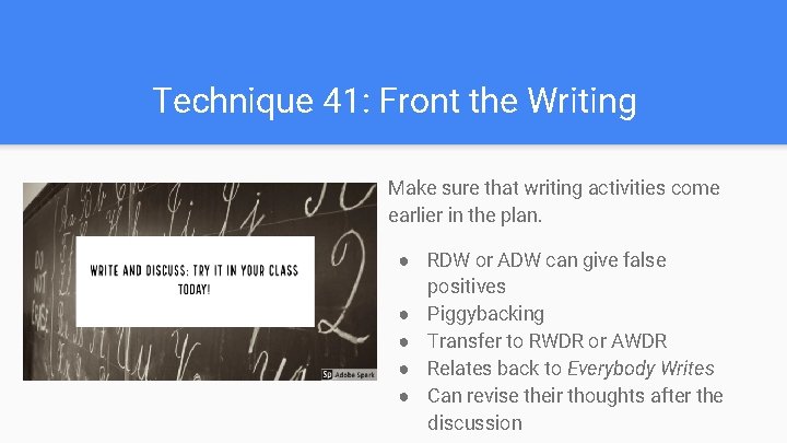 Chapter 8 Building Ratio Through Writing Allison Hall