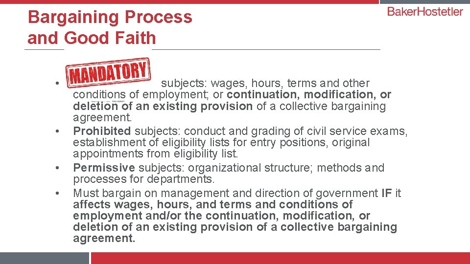 Overview of Bargaining Civilian Review Board Working Group