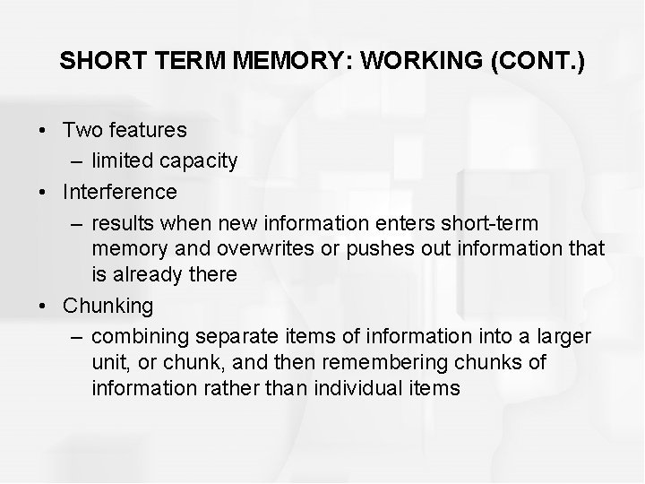 Module 11 Types of Memory INTRODUCTION Definitions Memory