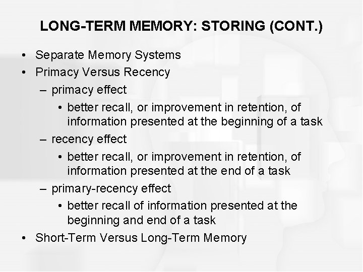 Module 11 Types of Memory INTRODUCTION Definitions Memory