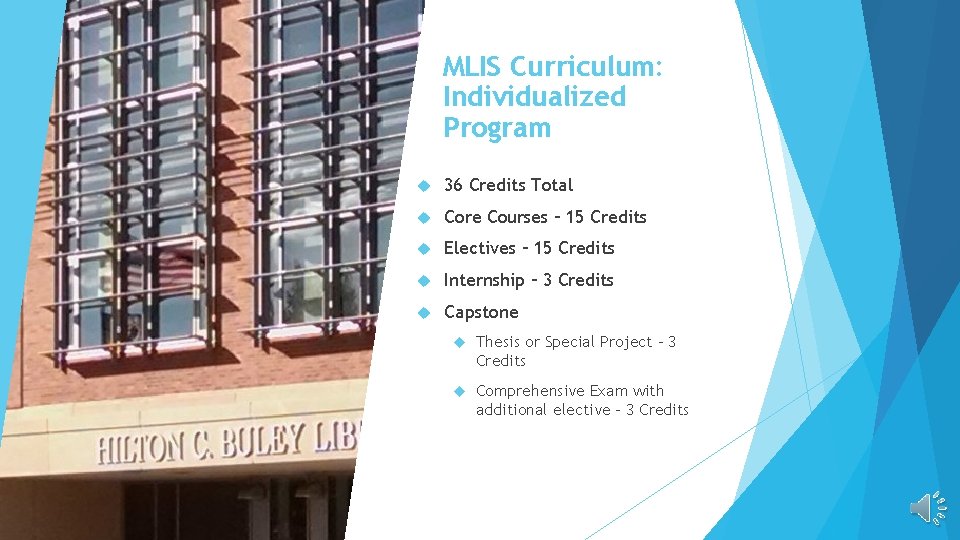 Welcome to Southerns Master in Library and Information