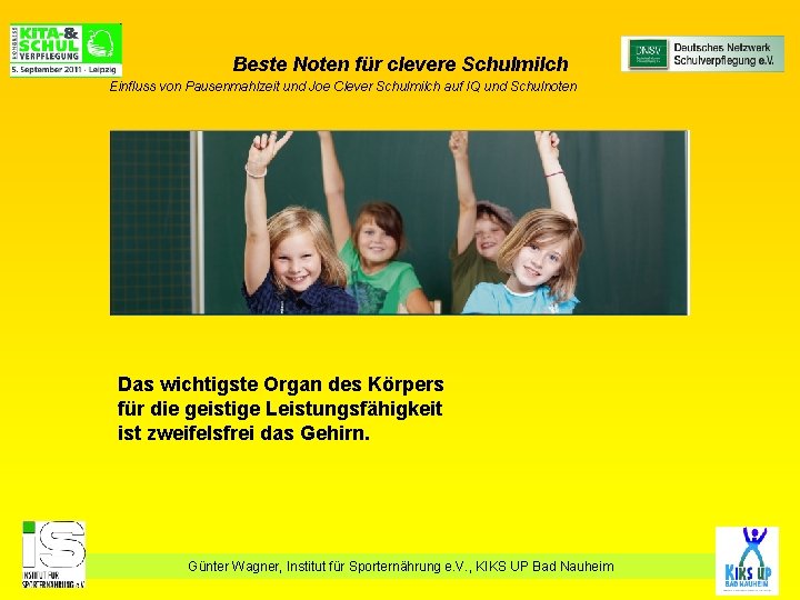 Beste Noten fr clevere Schulmilch Einfluss von Pausenmahlzeit