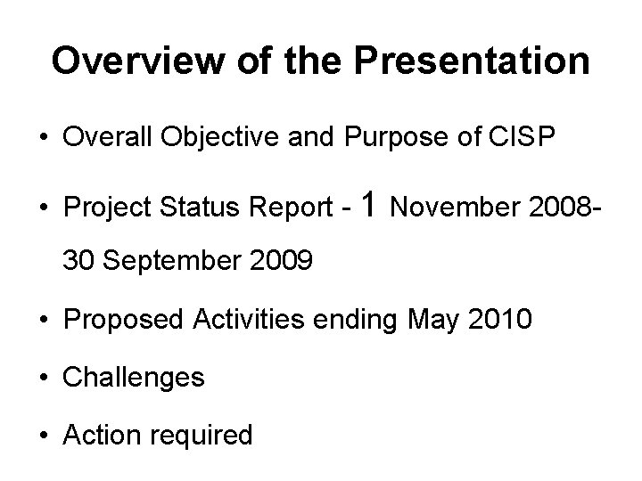 CARICOM Ninth EDF Project Caribbean Integration Support Programme
