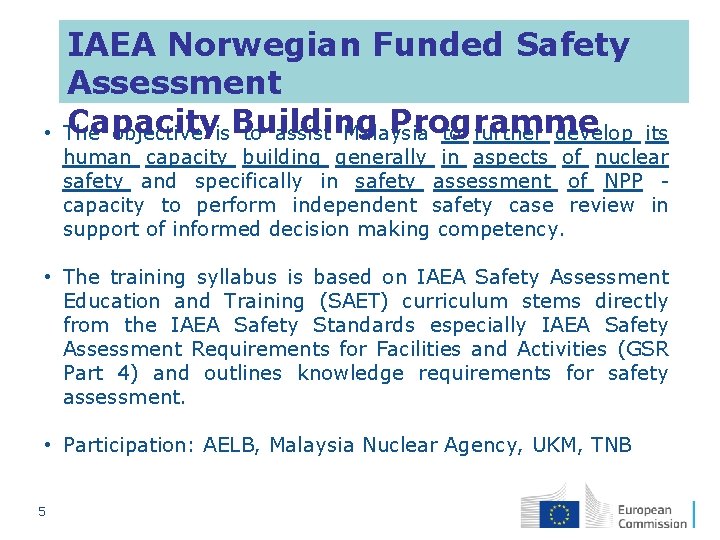 MALAYSIA Training and Tutoring Feedback June 2016 NURIATI