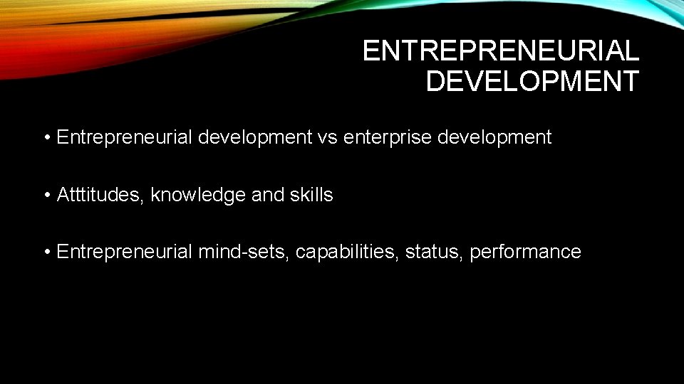 POST SCHOOL ACCESS Entrepreneurial Pathways 2122019 Chimene Chetty