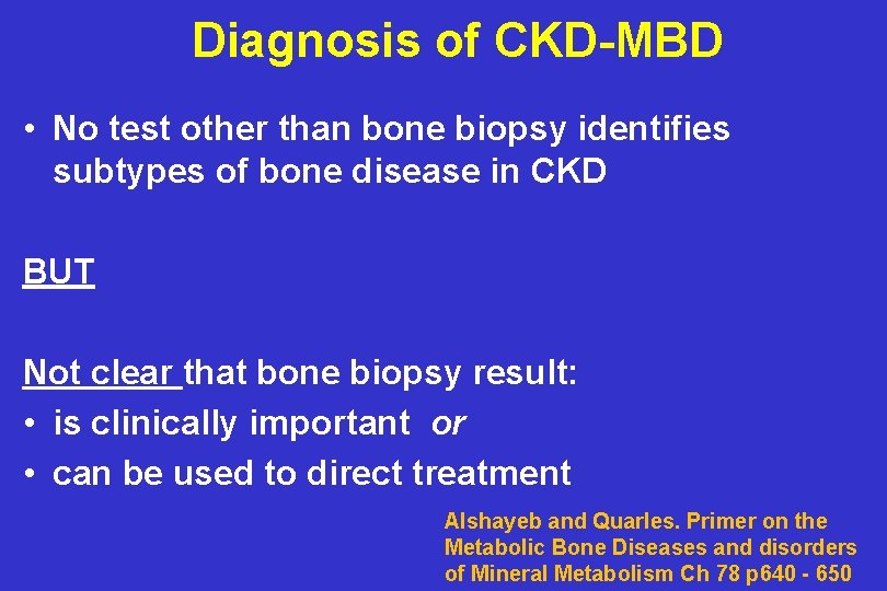 Renal bone disease Professor Mike Stone University Hospital