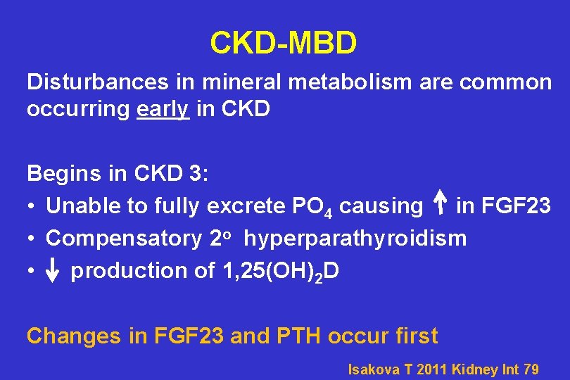 Renal bone disease Professor Mike Stone University Hospital
