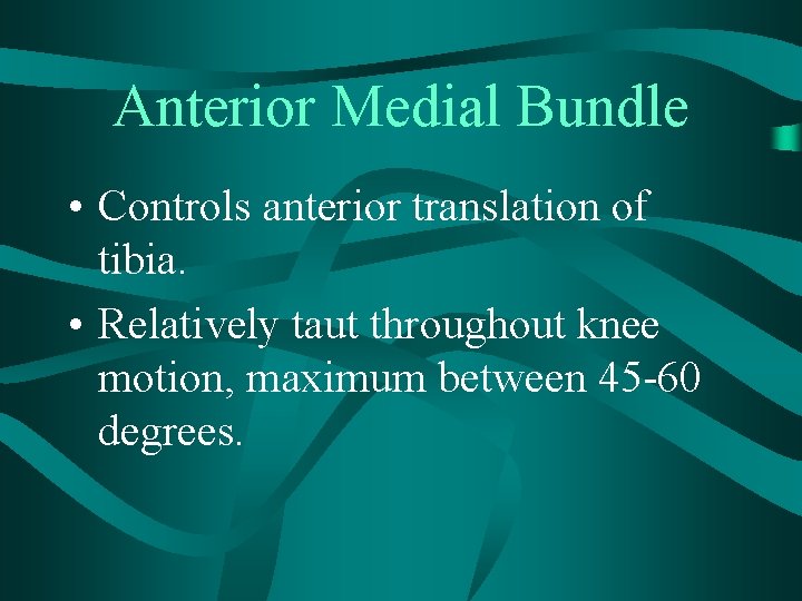 ACL Reconstruction Double Bundle VS Single Bundle Reconstruction