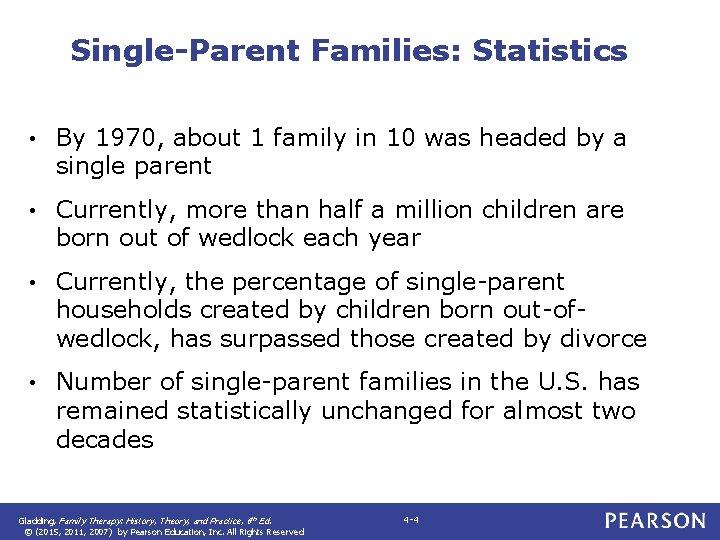 CHAPTER 4 Working with SingleParent and Blended Families