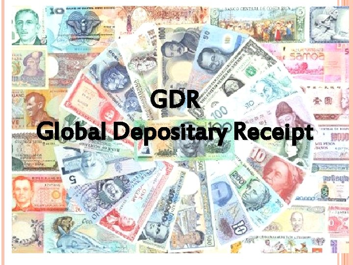 A presentation on Foreign Currency Instruments GROUP MEMBERS