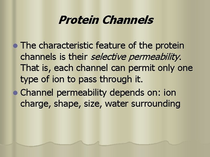 GENERAL PHYSIOLOGY OF EXCITABLE TISSUES Lecture in Normal