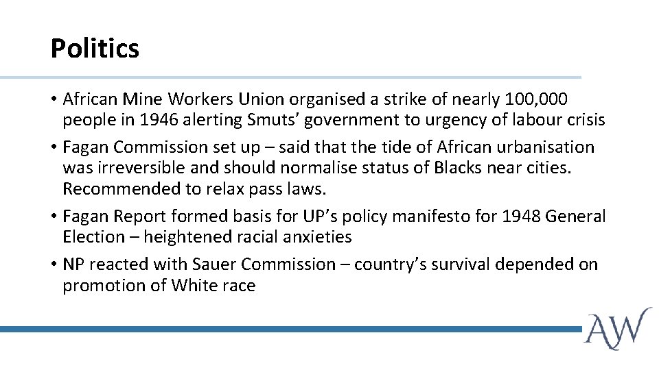 Apartheid South Africa IB History Paper 1 What
