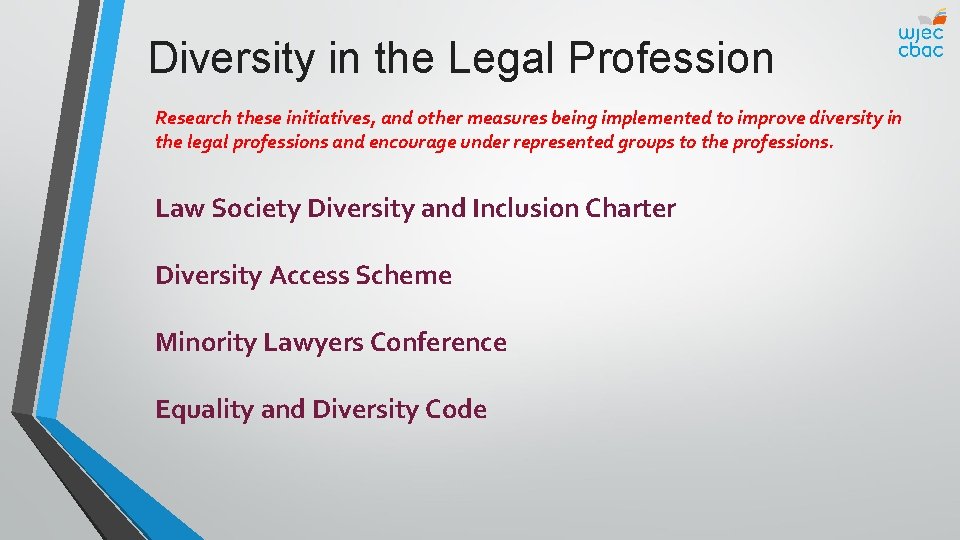 LEGAL PERSONNEL STRUCTURE OF THE LEGAL PROFESSIONS Objectives