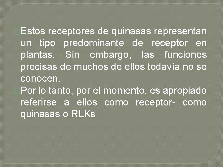RECEPTOR DE ENZIMAS TRANSMEMBRANA PEQUEAS PROTENAS G Y