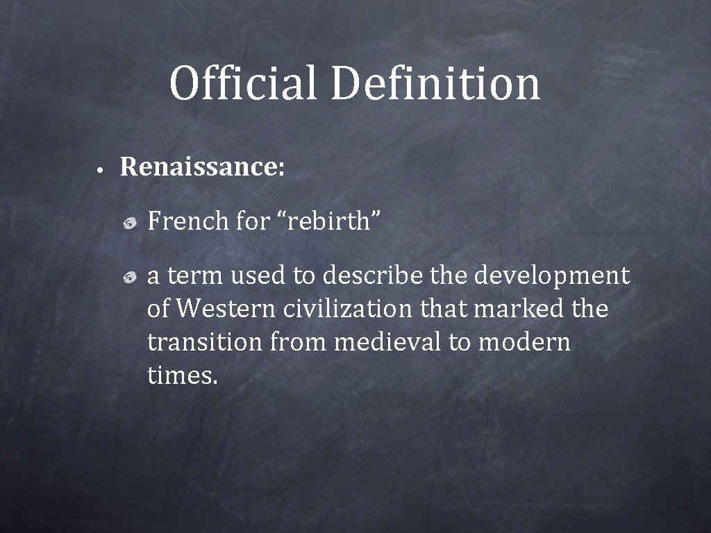 Renaissance Historical Lecture Advanced British Literature Official ...