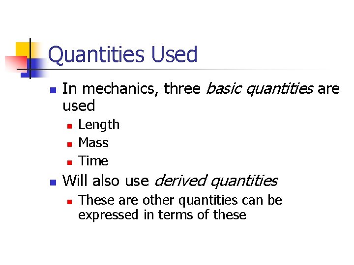 Introduction and Chapter 1 Physics n Fundamental Science