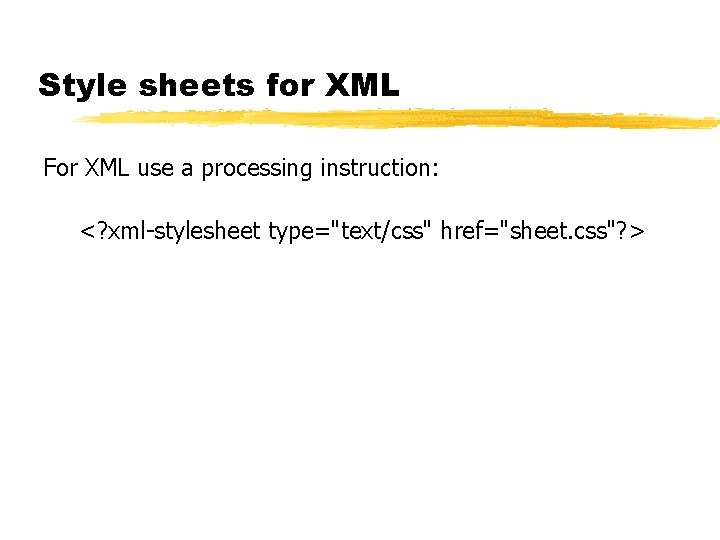 Styling the New Web Usability with Style Sheets
