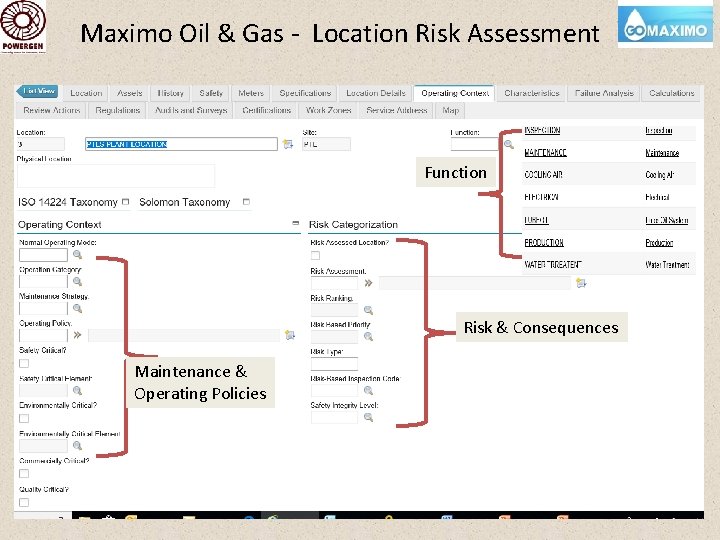 Go Maximo 2018 Reliability Centered Maintenance RCM Applied