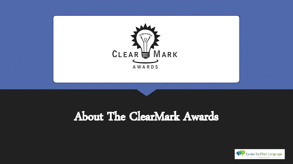 The Clear Mark Awards How to Submit Successfully