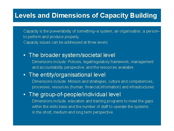Capacity Building for Introducing Sustainable Land Administration ...
