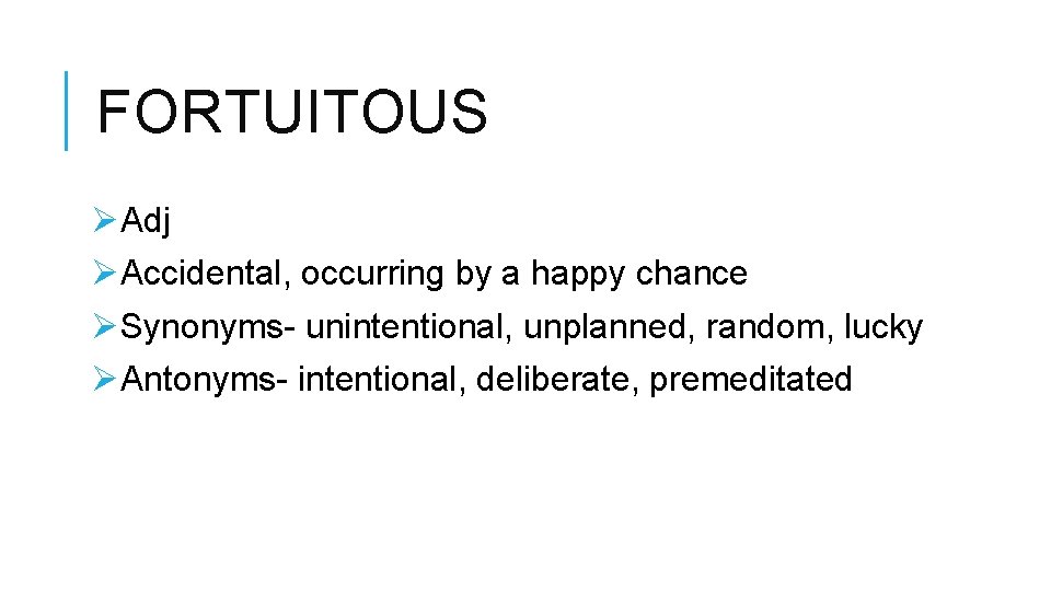 VOCABULARY UNIT 10 Level F ACCRUE Verb To