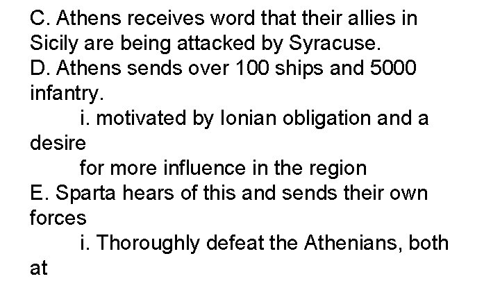 Peloponnesian War Athens vs Sparta Part I Archidamian