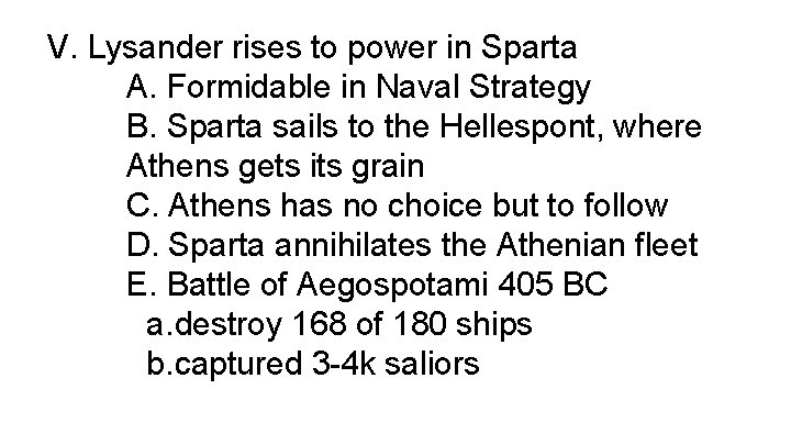 Peloponnesian War Athens vs Sparta Part I Archidamian