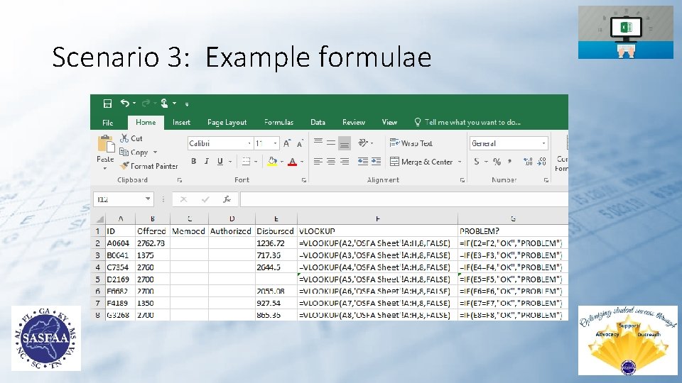 Excel for Financial Aid Going Beyond Worksheets FASFAA
