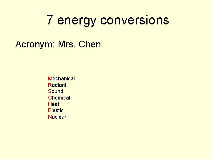 Energy Resources Building Background What types of energy