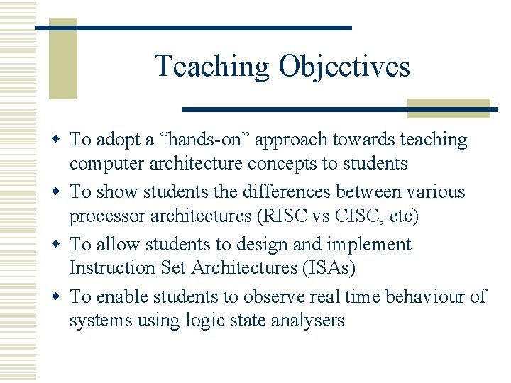 On the Introduction of Reconfigurable Hardware into Computer