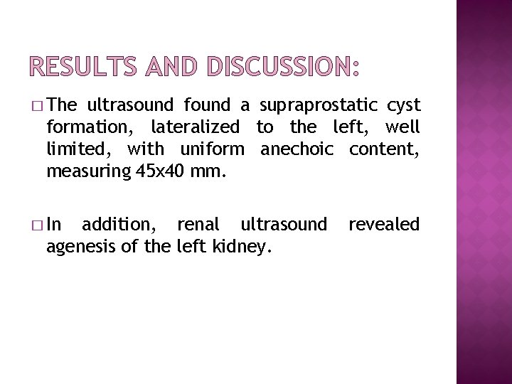 URINARY UR 16 HEMORRHAGIC CYST OF VAS DEFERENS
