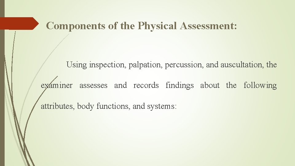 Physical Examinations By Dr Mona Mohammed Introduction Nurses
