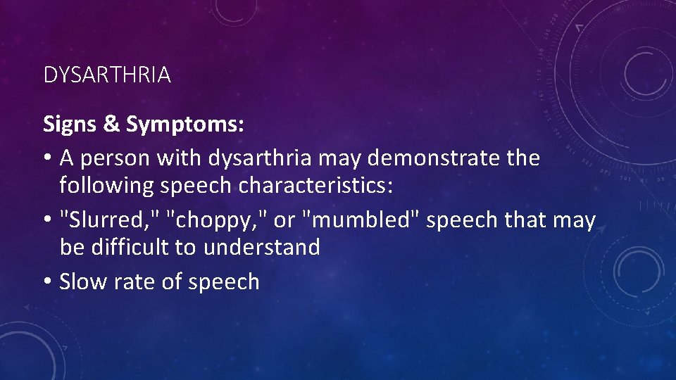 SPEECH DISORDERS PRESENTED BY SPEECH DISORDER VS LANGUAGE